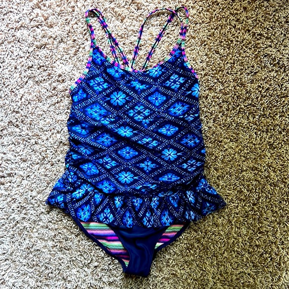 Swim | Girls Swimsuit Size 1416 Plus | Poshmark